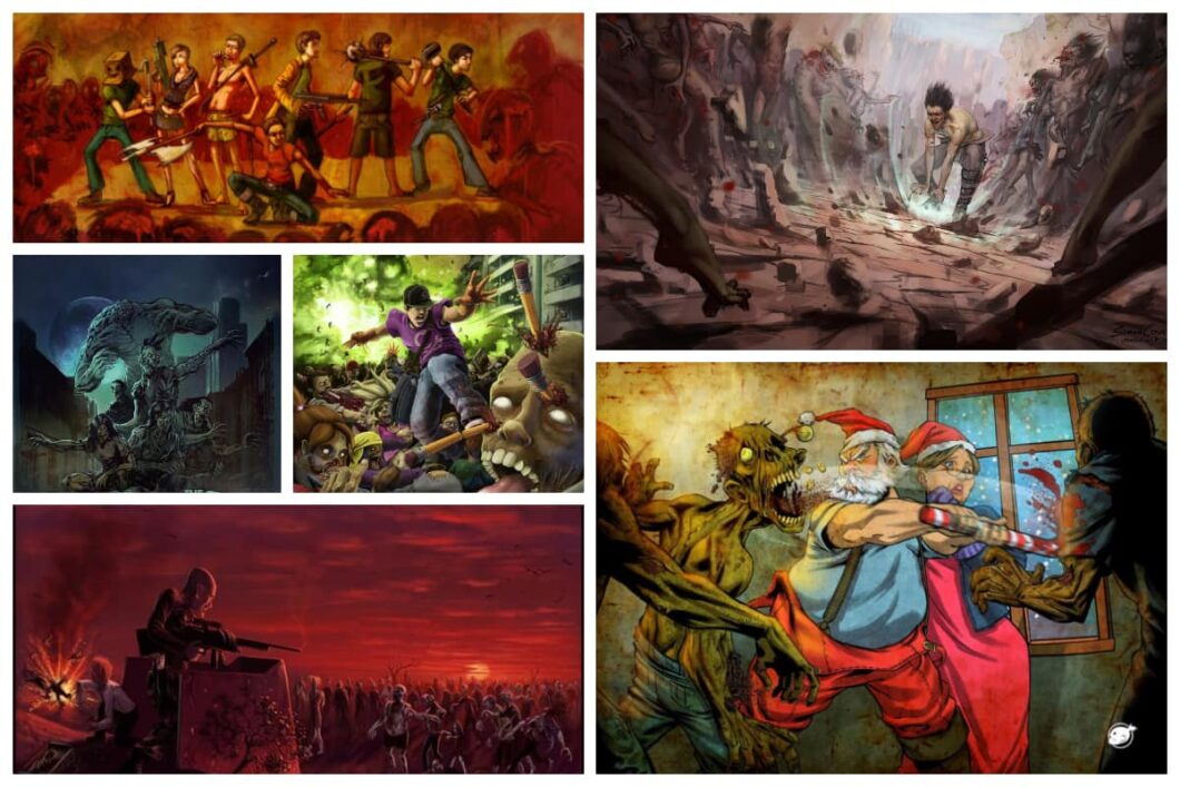 45 Awesome Apocalyptic Zombie Artworks | Inspirationfeed