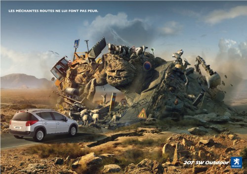 40 Amazing Examples of Creative Automotive Advertisements | Inspirationfeed