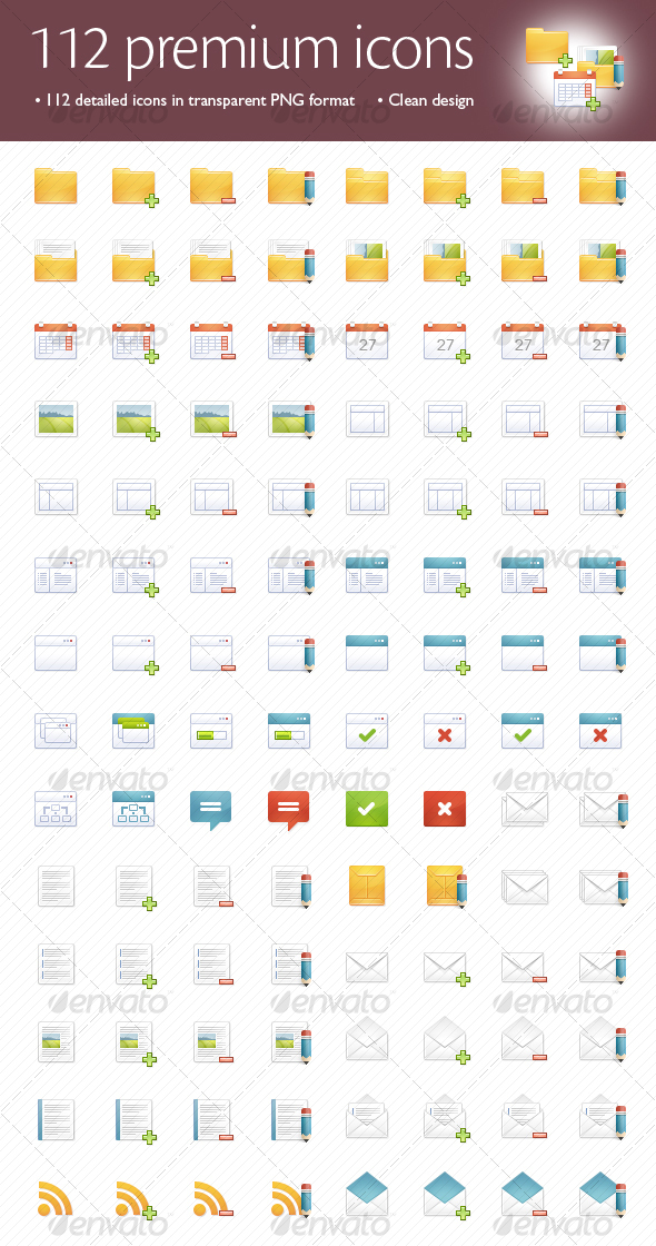 18 Wonderful Premium Icon Sets | Inspirationfeed