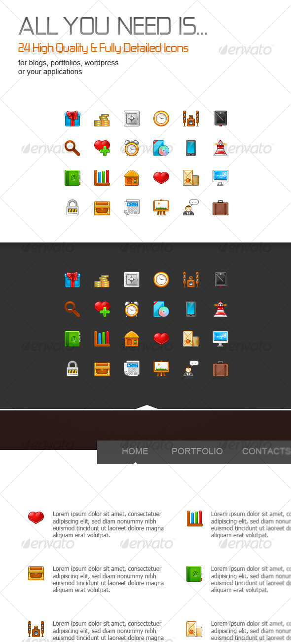 18 Wonderful Premium Icon Sets | Inspirationfeed