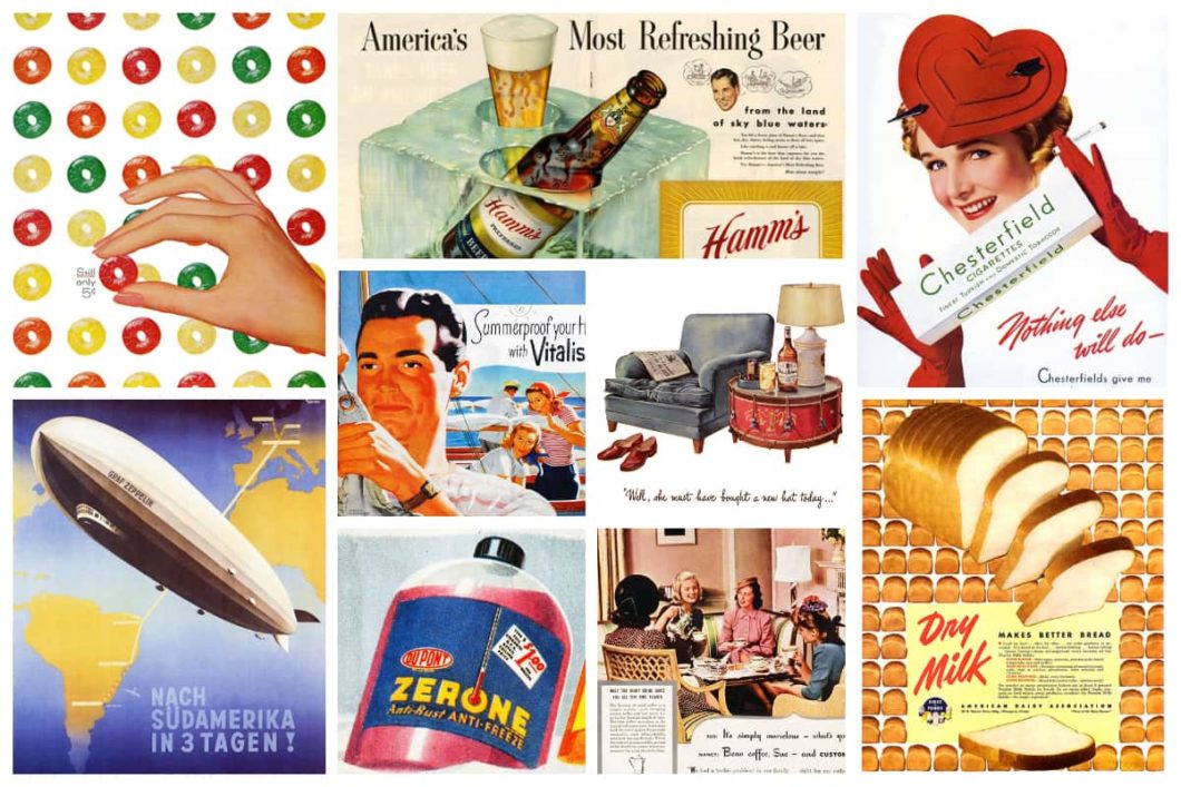 50 Inspiring Examples of Vintage Ads | Inspirationfeed