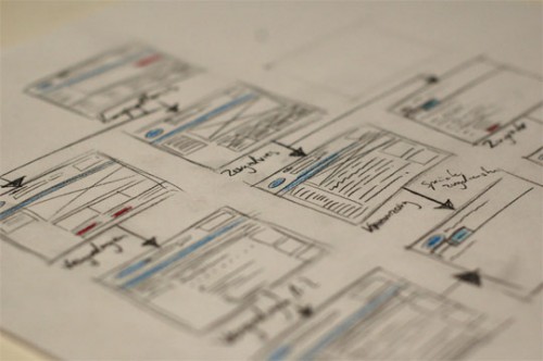 25 Examples of Wireframes and Mockups Sketches | Inspirationfeed