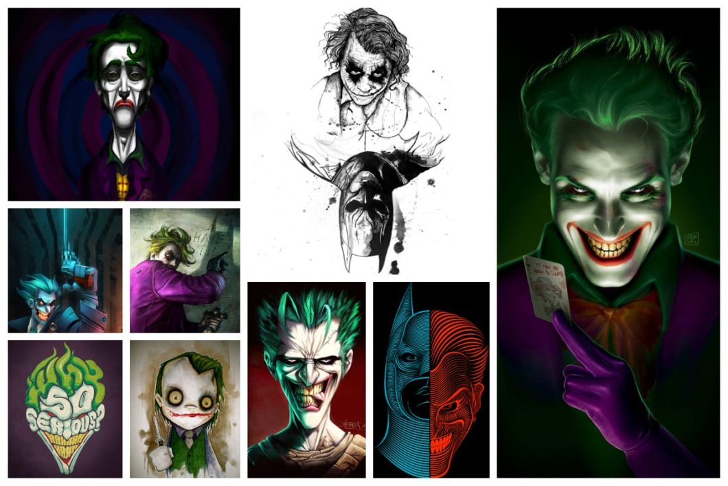 Why So Serious: 30 Incredible Joker Illustrations | Inspirationfeed