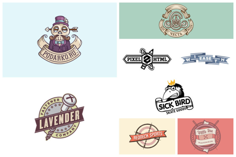 30 Creative Ribbon Logo Designs | Inspirationfeed