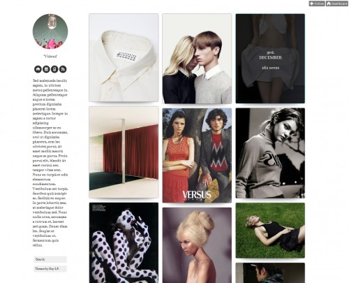 45 Free Grid Based Tumblr Themes | Inspirationfeed