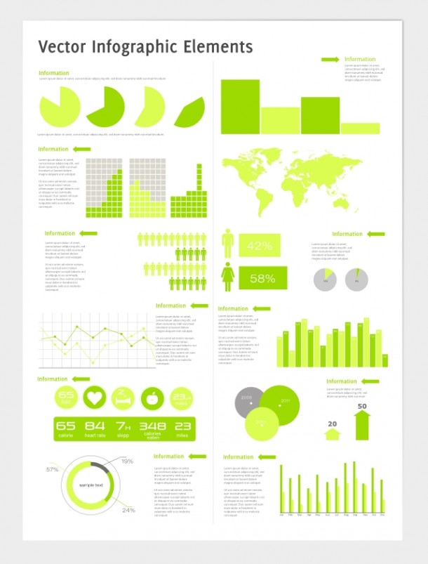 10 Free Vector Infographics Kits | Inspirationfeed
