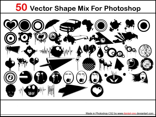 2679+ Free Custom Photoshop Shapes | Inspirationfeed
