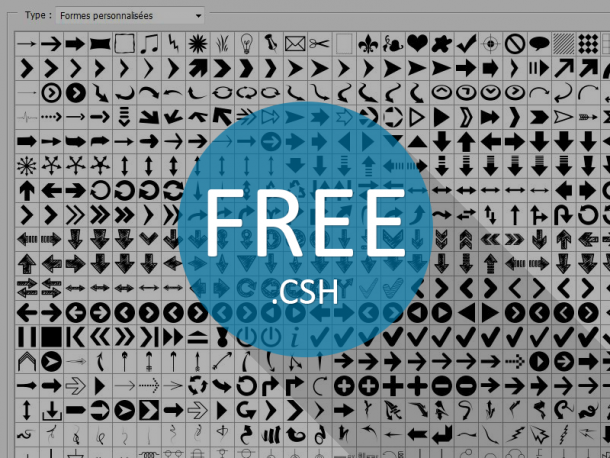 2679+ Free Custom Photoshop Shapes | Inspirationfeed