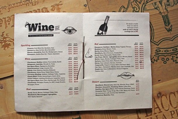 35 Beautiful Restaurant Menu Designs | Inspirationfeed