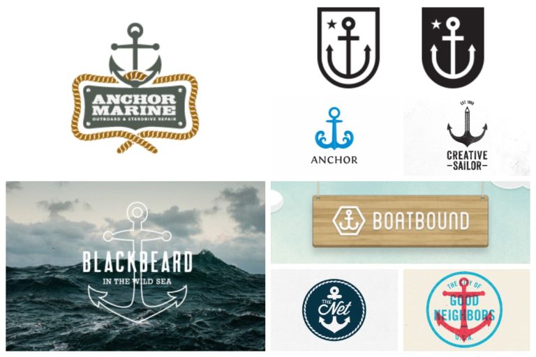 35 Anchor Based Logo Design Examples | Inspirationfeed