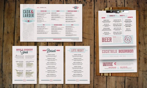 35 Beautiful Restaurant Menu Designs | Inspirationfeed