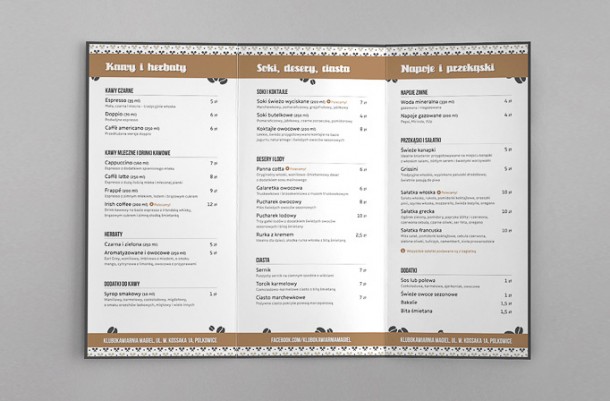 35 Beautiful Restaurant Menu Designs | Page 2 of 3 | Inspirationfeed