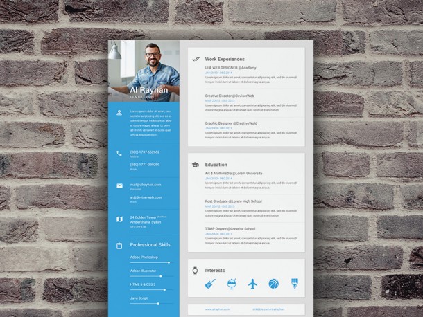 30 Most Visually Creative Resumes You've Ever Seen | Inspirationfeed