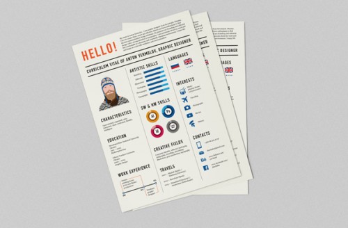 30 Most Visually Creative Resumes You've Ever Seen | Inspirationfeed