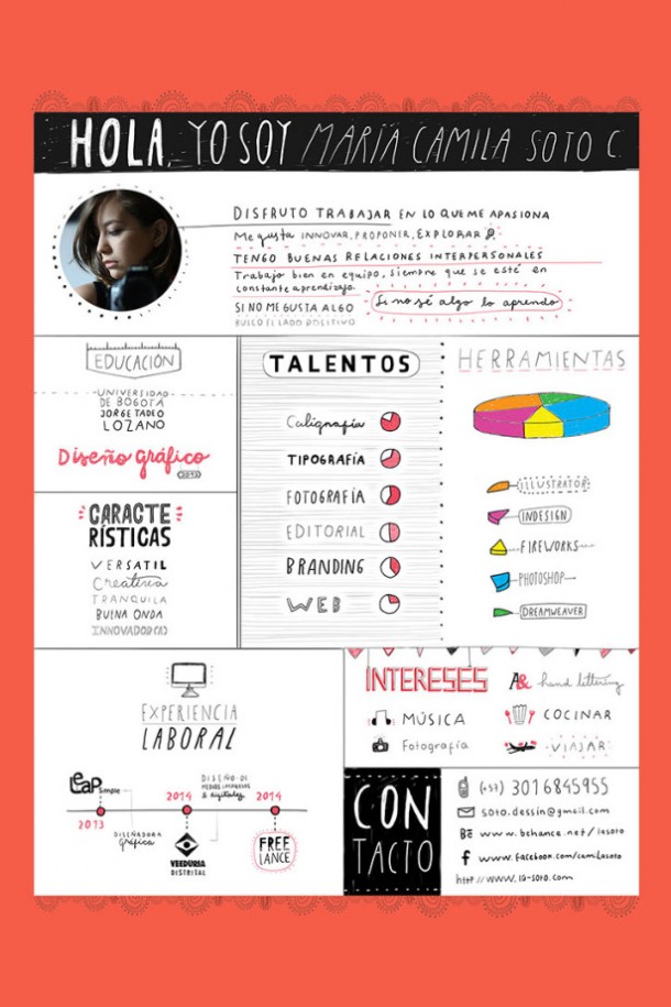 30 Most Visually Creative Resumes You've Ever Seen | Inspirationfeed