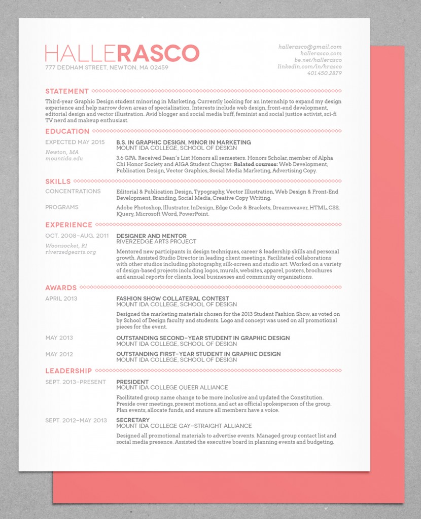 30 Most Visually Creative Resumes You've Ever Seen | Inspirationfeed