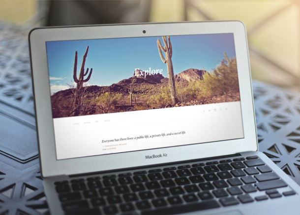 25 Free Minimal Tumblr Themes | Inspirationfeed