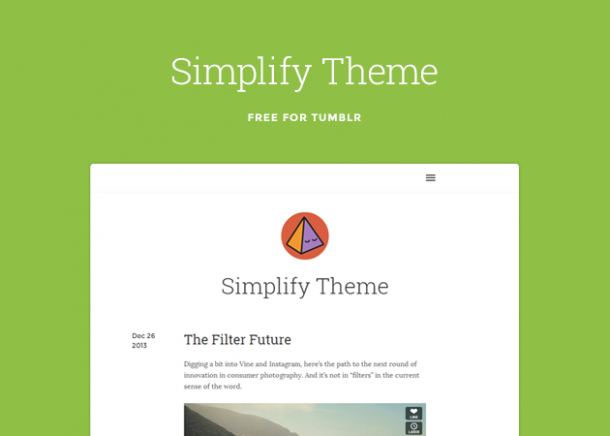 25 Free Minimal Tumblr Themes | Inspirationfeed