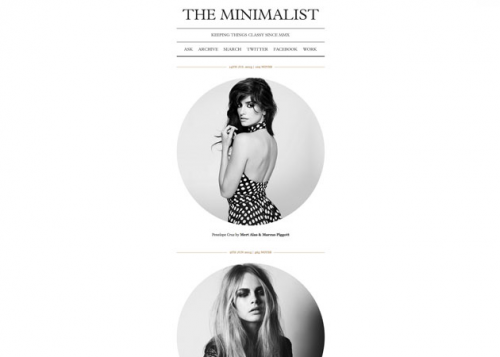 25 Free Minimal Tumblr Themes | Inspirationfeed
