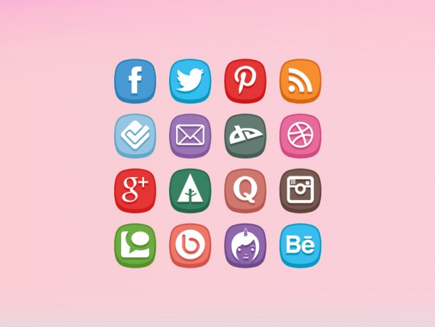 20 Free Social Media Icons Sets | Inspirationfeed