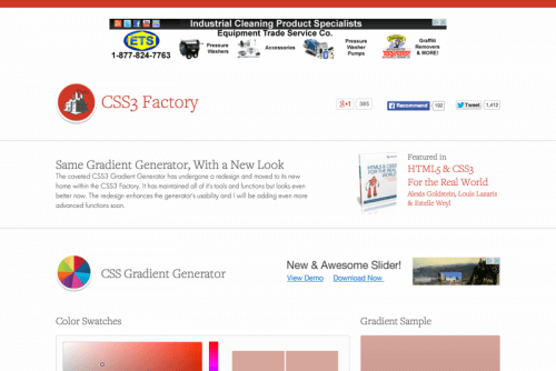 10 Free CSS Gradient Generators | Inspirationfeed