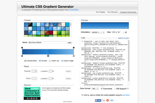 10 Free CSS Gradient Generators | Inspirationfeed
