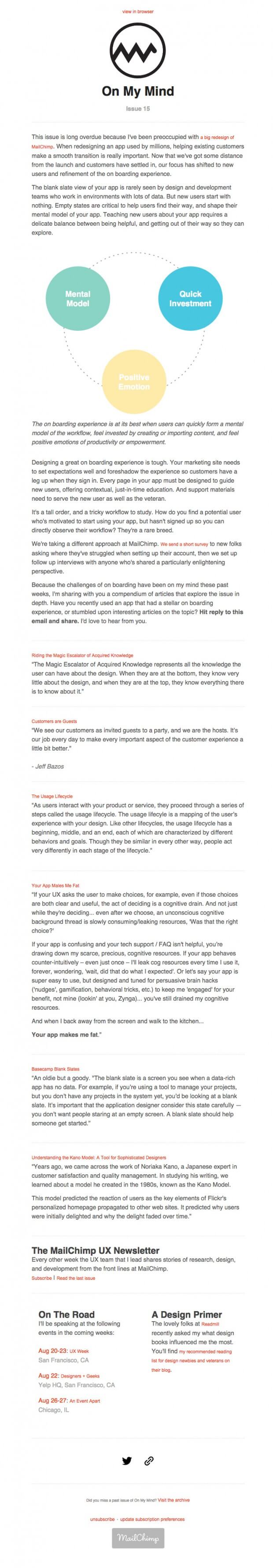 6 Mistakes to Avoid in Your Newsletters’ Design | Inspirationfeed