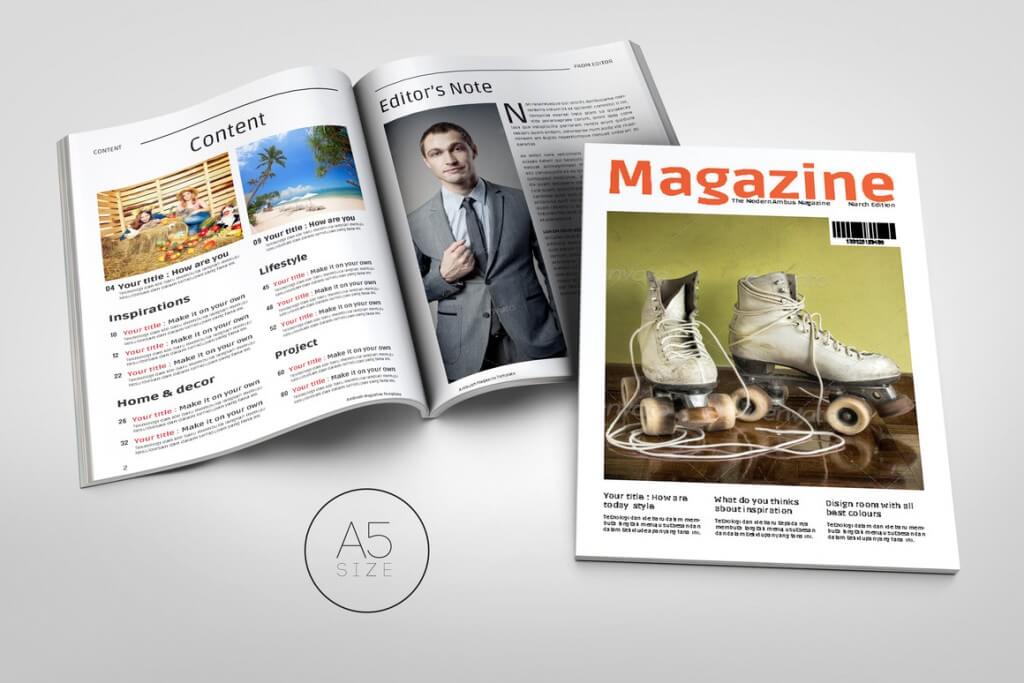 20 Premium Magazine Templates for Professionals | Inspirationfeed