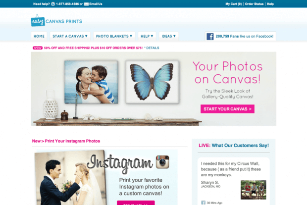 9 Best Canvas Printing Services | Inspirationfeed