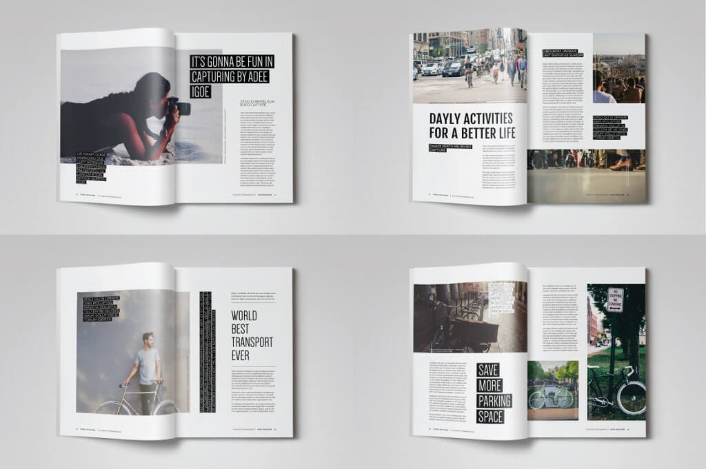 20 Premium Magazine Templates for Professionals | Inspirationfeed