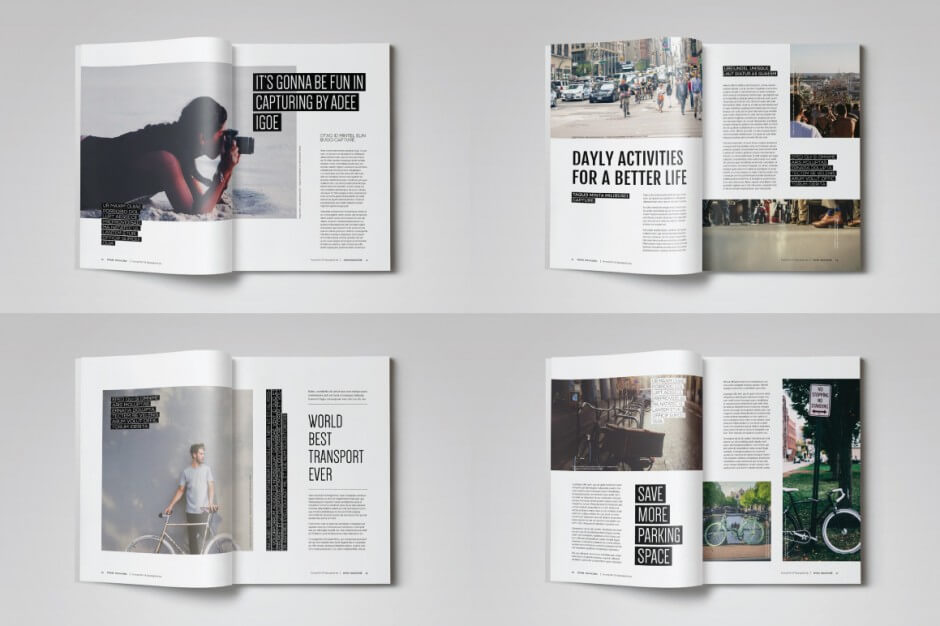 20 Premium Magazine Templates for Professionals | Inspirationfeed