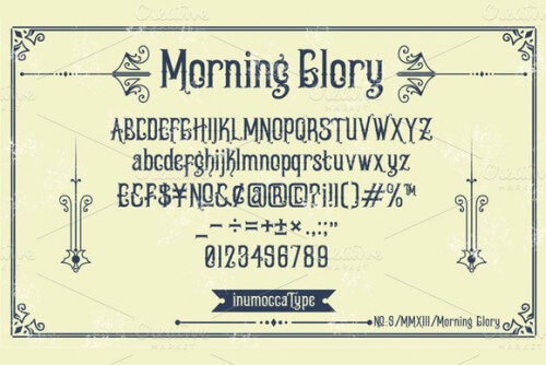 35 Beautiful Vintage Fonts for Your Designs | Inspirationfeed