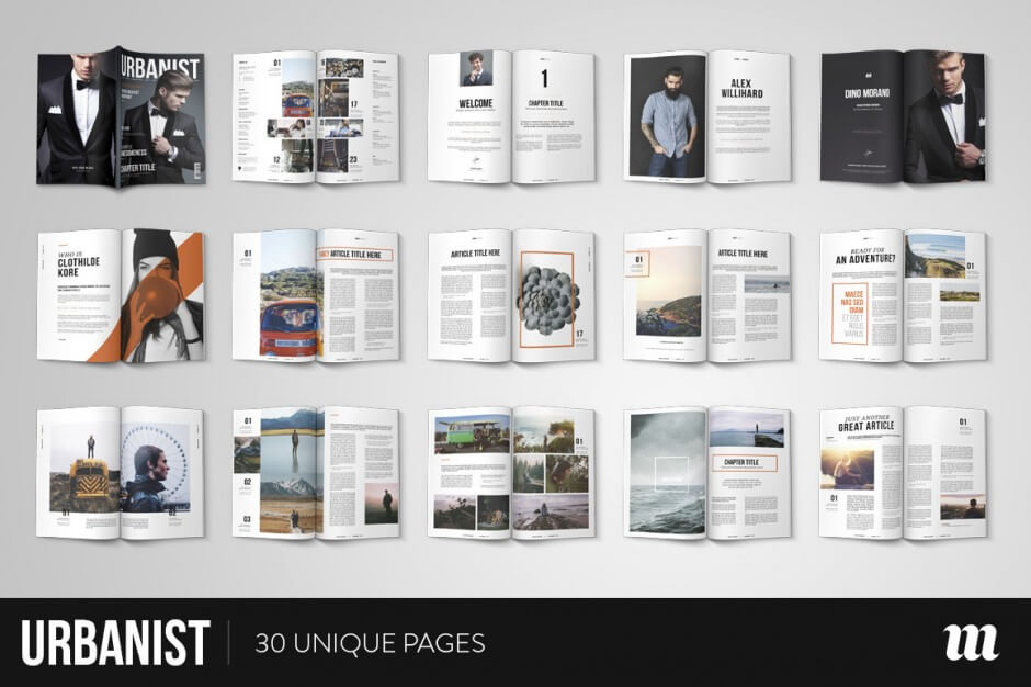 20 Premium Magazine Templates for Professionals | Inspirationfeed