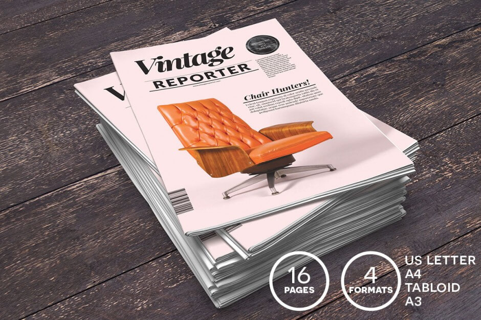 20 Premium Magazine Templates for Professionals - Inspirationfeed