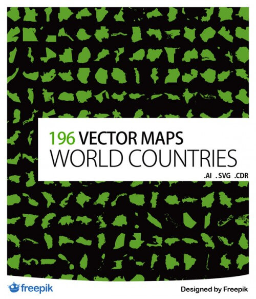 25 Free World Map Vectors and PSDs | Inspirationfeed