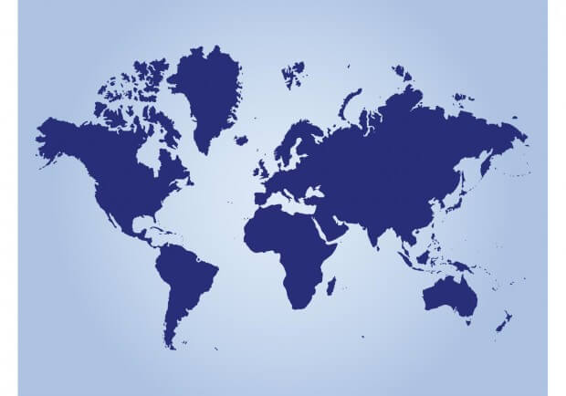 25 Free World Map Vectors and PSDs | Inspirationfeed