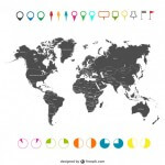25 Free World Map Vectors and PSDs | Inspirationfeed