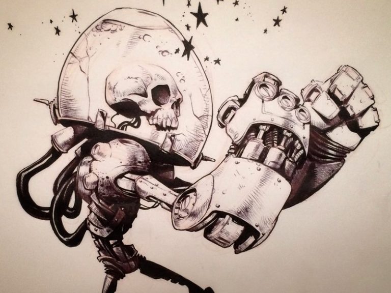 35 Unique Skull Designs and Illustrations | Inspirationfeed