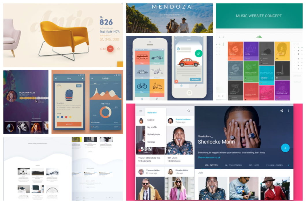 30 Beautiful Examples of Material Design You'll Want to Experience ...