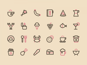 1,100+ Free Pixel Perfect Food Icons | Inspirationfeed