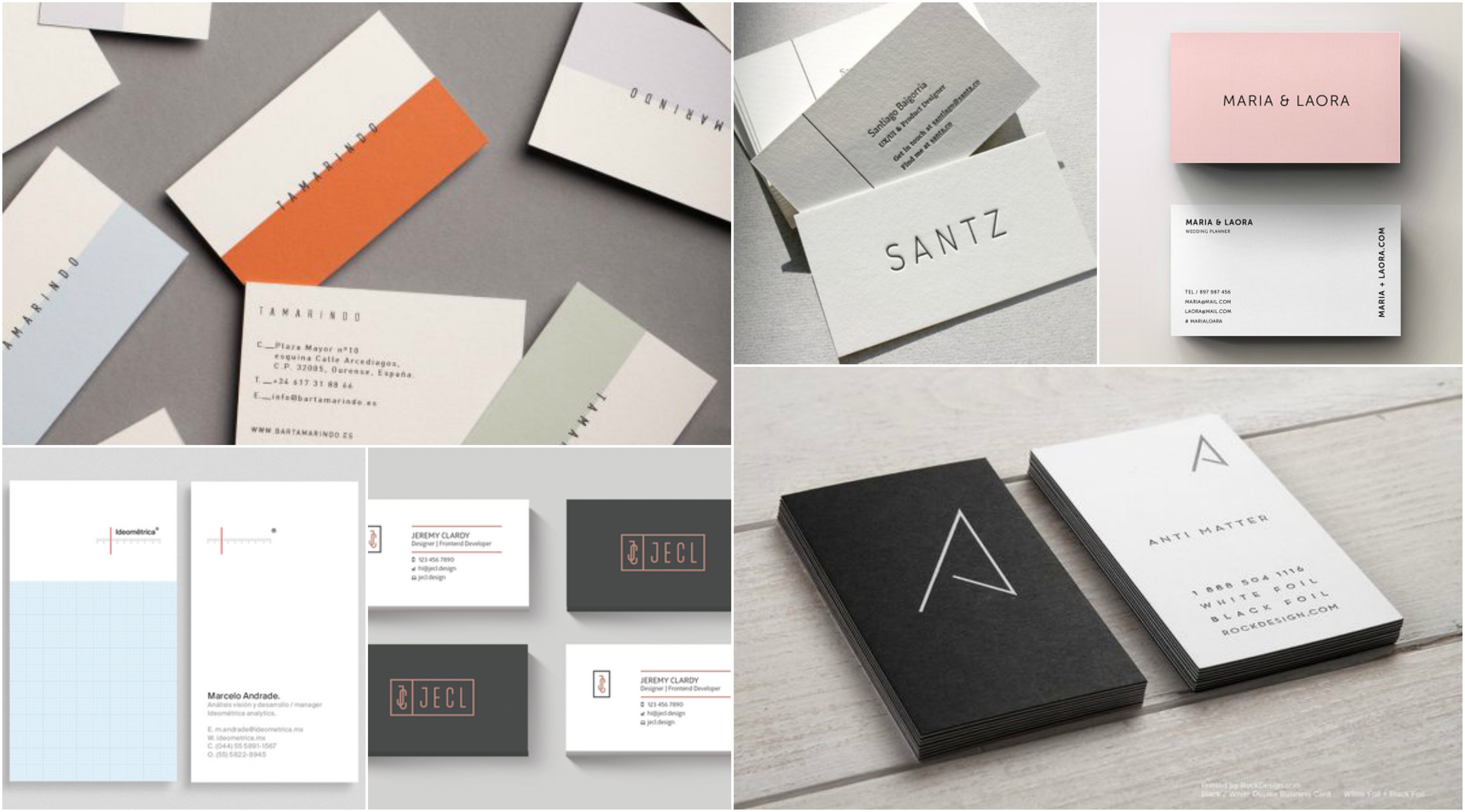 50 Minimal Business Cards That Prove Simpli Is Beautiful