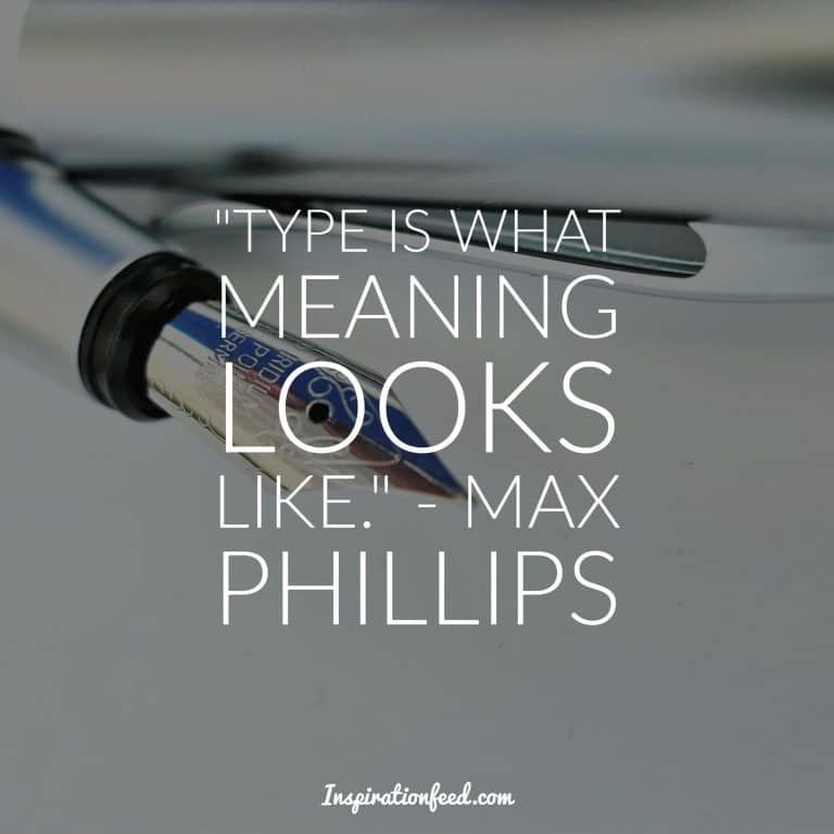30 Dynamic Typography Quotes For Designers - Inspirationfeed