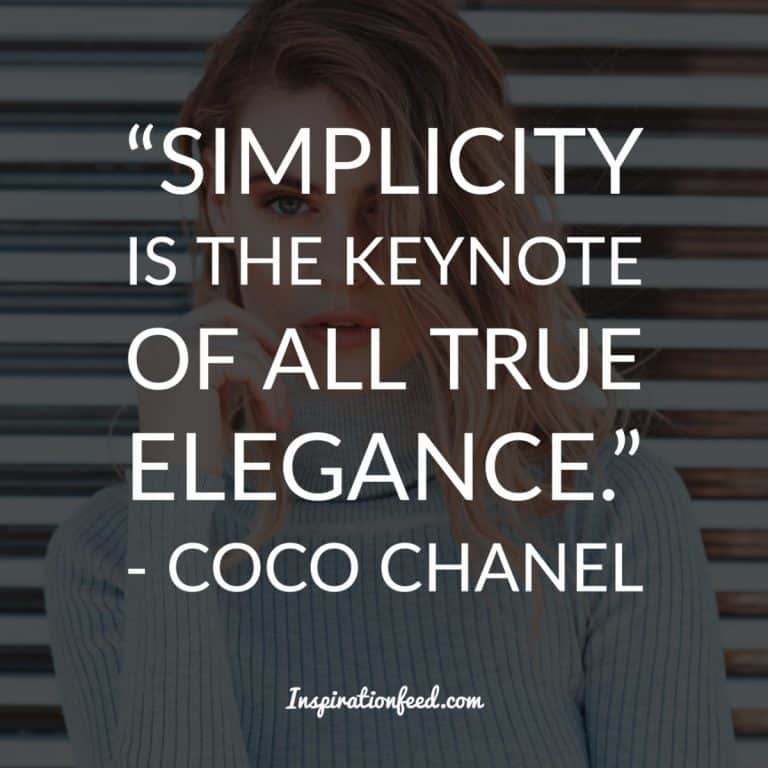 25 Of The Best Coco Chanel Quotes On Fashion and True Style ...