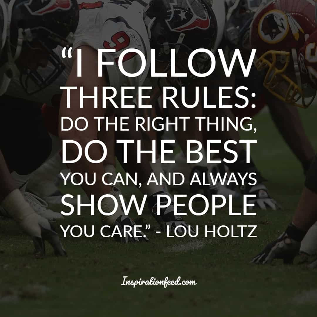 25 Life-Changing Quotations by Lou Holtz | Inspirationfeed