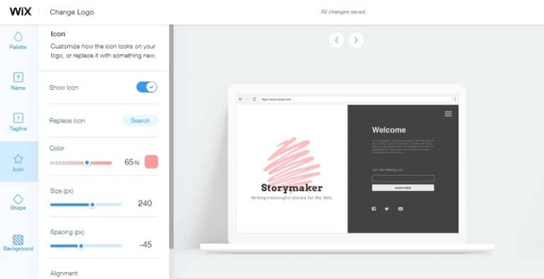 How To Create a Professional Brand with the Wix Logo Maker ...