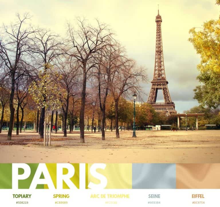 12 Color Palettes for Cities Around the World | Inspirationfeed