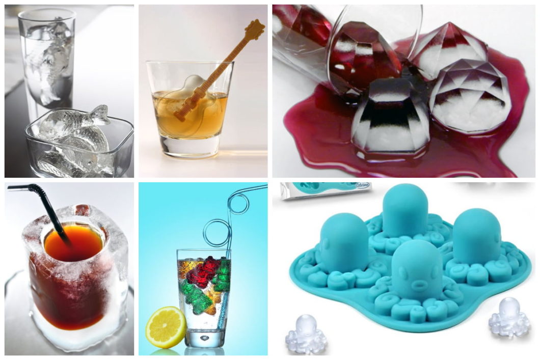 20 Crafty Ice Cube Trays | Inspirationfeed
