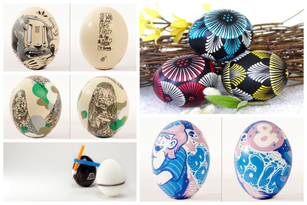 30 Creative Examples of Easter Egg Designs | Inspirationfeed