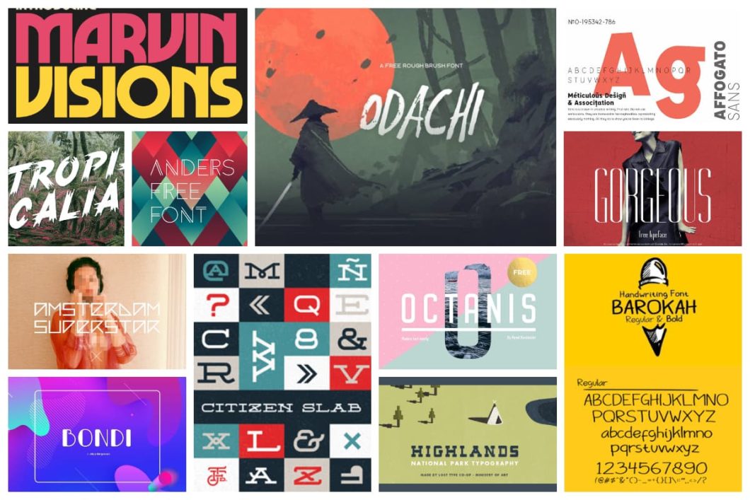 183 Gorgeous Free Fonts for Designers And Creatives | Inspirationfeed