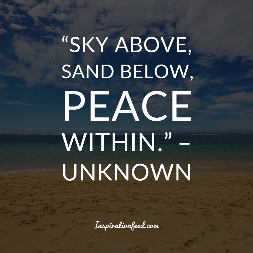 50 Beach Quotes and Sayings for Those Who Love The Sea | Inspirationfeed